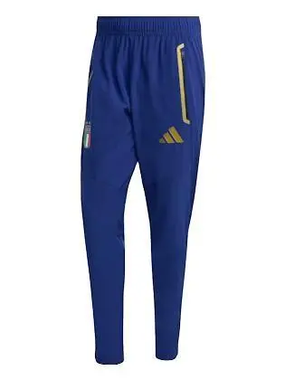 Adidas Italy Tiro Travel Pants - Victory Blue