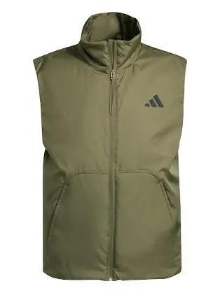 Adidas City Tech Climawarm Padded Insulated Vest - Olive Strata