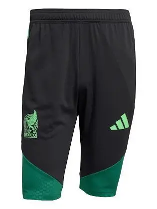 Adidas Mexico 2026 Tiro Half Pants - Black