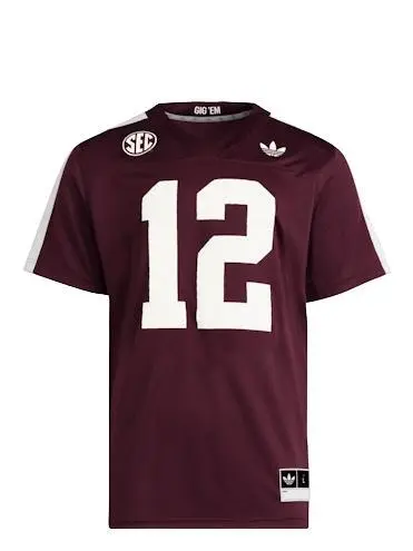 Adidas Aggies Premier Jersey - Texas A&m Team Maroon