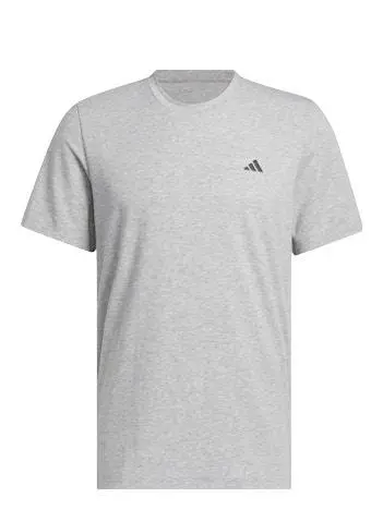 Adidas Axis Aeroready Tee Shirt - Medium Grey Heather