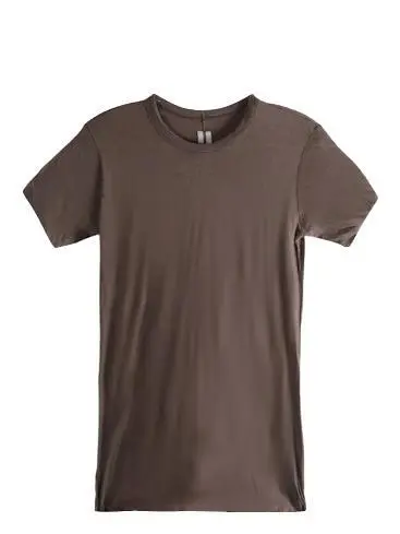 Rick Owens Double Short Sleeves T-shirt - Brown