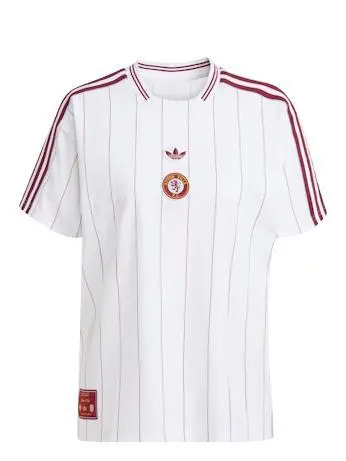 Adidas Aston Villa Fc Terrace Icons Jersey - White