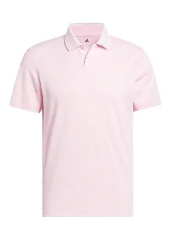 Adidas Ultimate365 Tour Nylon Polo Shirt - Clear Pink