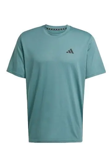 Adidas Train Essentials Feelready Tee Shirt - Preloved Teal Black
