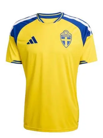 Adidas Sweden 26 Home Jersey - Yellow