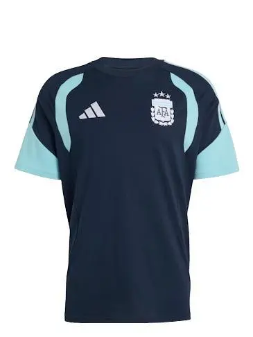Adidas Argentina 2026 Tiro Sweat Tee Shirt - Night Navy Blue