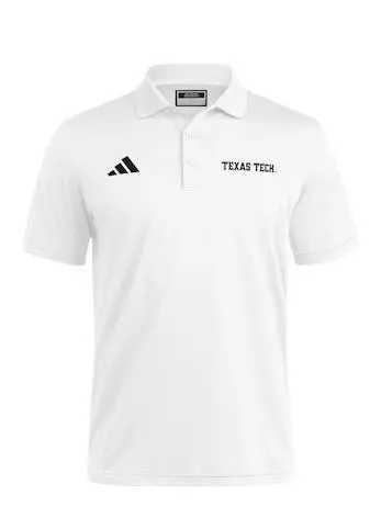 Adidas Raiders Coaches Ottoman Polo Shirt - Red White Black