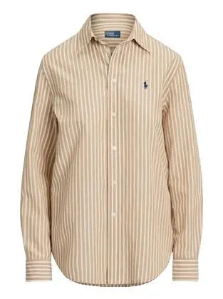 Polo Ralph Lauren Cotton/linen Shirt - Classic/camel/white