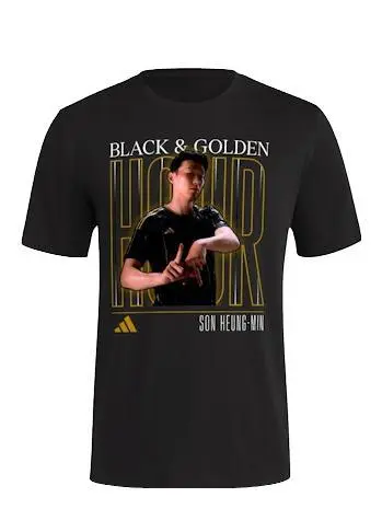 Adidas Son Golden Hour Tee Shirt - Black
