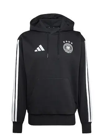 Adidas Germany Dna Fleece Hoodie - Black