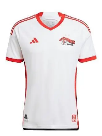 Adidas San Jose Earthquakes 24/25 Away Authentic Jersey - White
