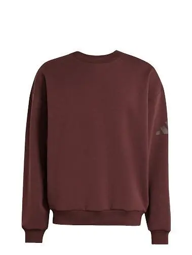 Adidas Soft Lux Sweatshirt - Shadow Brown