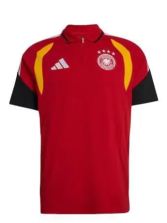 Adidas Germany 2026 Tiro Polo Shirt - Team Power Red