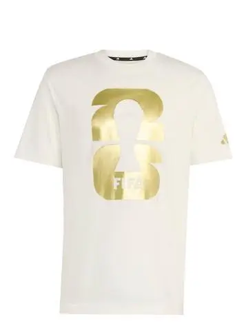 Adidas Fifa World Cup 202026 Official Emblem T-shirt - Core White