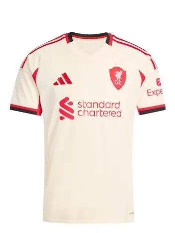 Adidas Liverpool Fc 2025/2026 Away Jersey - Wonder White