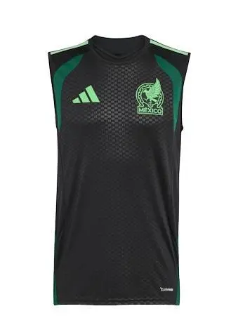 Adidas Mexico 2026 Tiro Sleeveless Jersey - Black