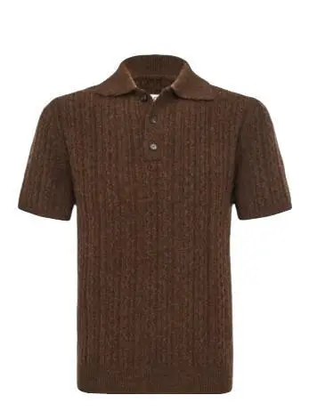 MAISON MARGIELA Polo Shirt - Brown