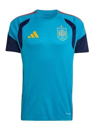 Adidas Spain 2026 Tiro Jersey - Bold Aqua
