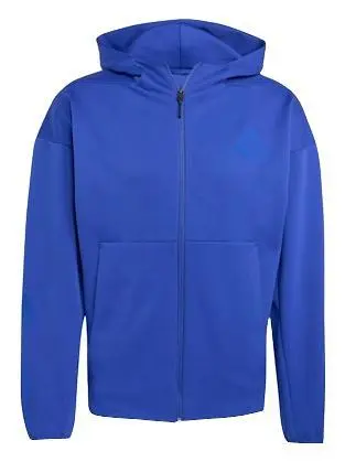 Adidas Z.n.e. Full-zip Hooded Track Jacket - Semi Lucid Blue