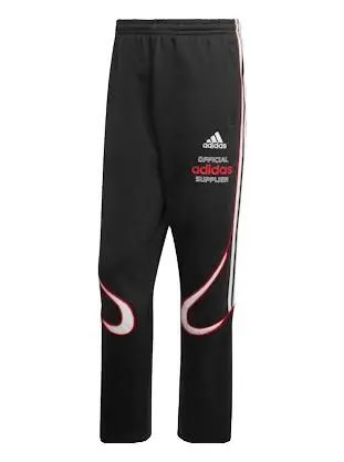 Adidas Teamgeist Graphic Fleece Pant - Black White