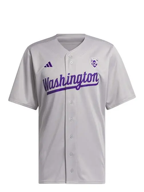 Adidas Washington Baseball Jersey - Team Mid Grey