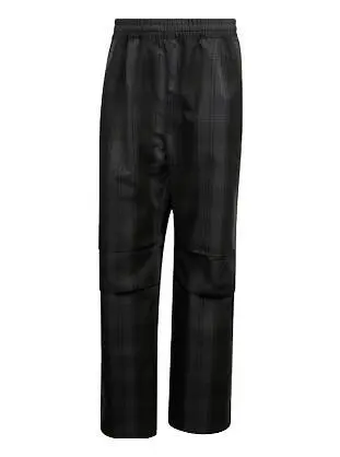 Adidas All Blacks Firebird Plaid Track Pant - Black Carbon