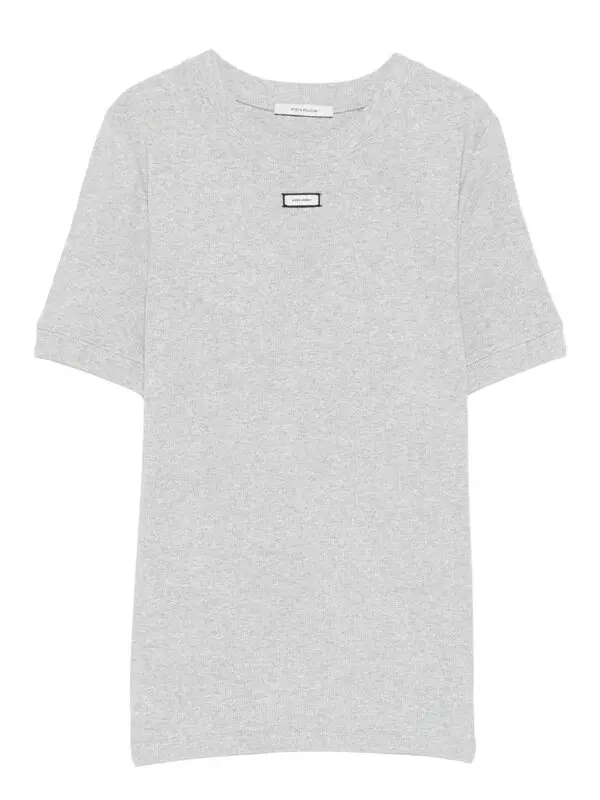 ENTIRE STUDIOS Logo-label T-shirt - Grey