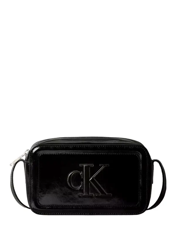 Calvin Klein Logo-detail Shoulder Bag - Black