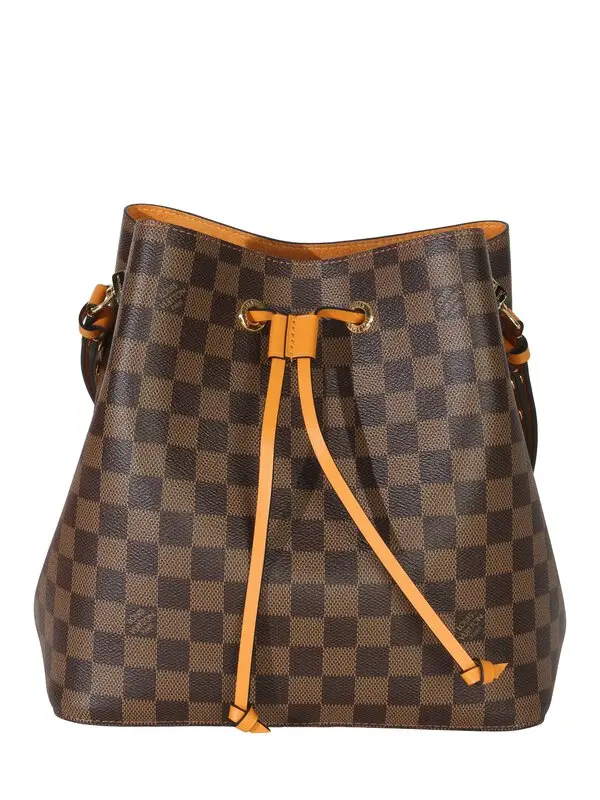 LOUIS VUITTON Damier Ebene Canvas Néonoé Mm - Brown