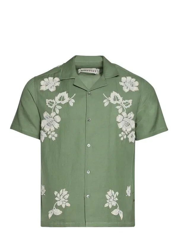 BAZISZT Toujours Shirt - Green