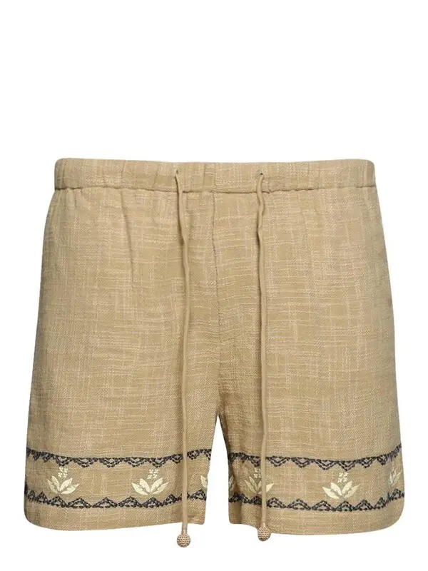 BAZISZT Relaxed Fit Short - Beige