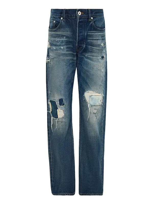 JW Anderson Straight Leg Jeans - Blue