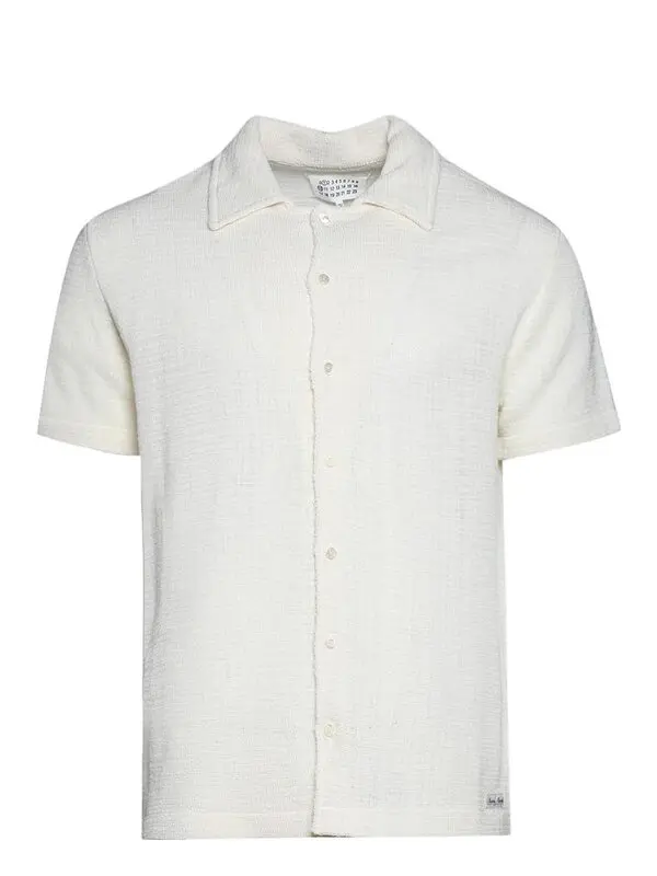 MAISON MARGIELA Short Sleeved Shirt Off - White