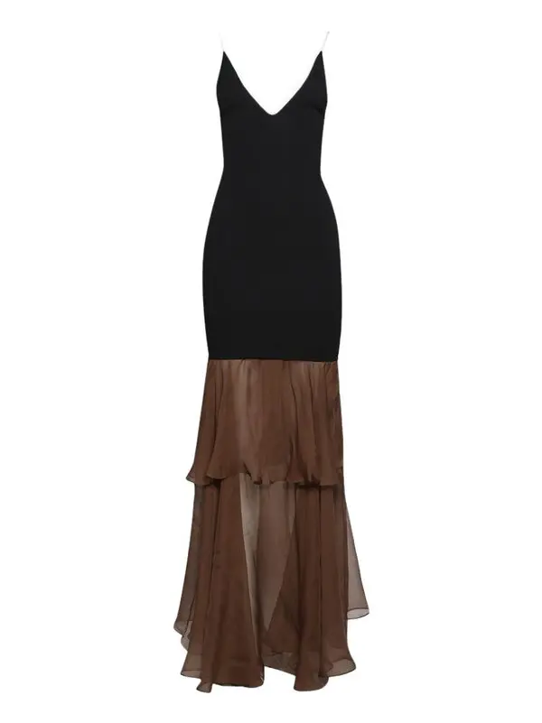 Burc Akyol Gitane Layered Dress - Black