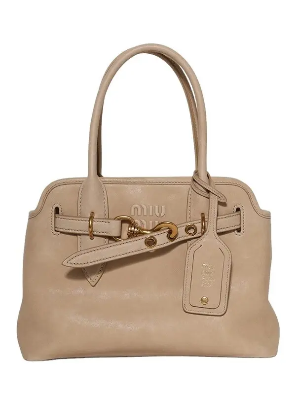 Miu Miu Aventure Corda Bag - Beige
