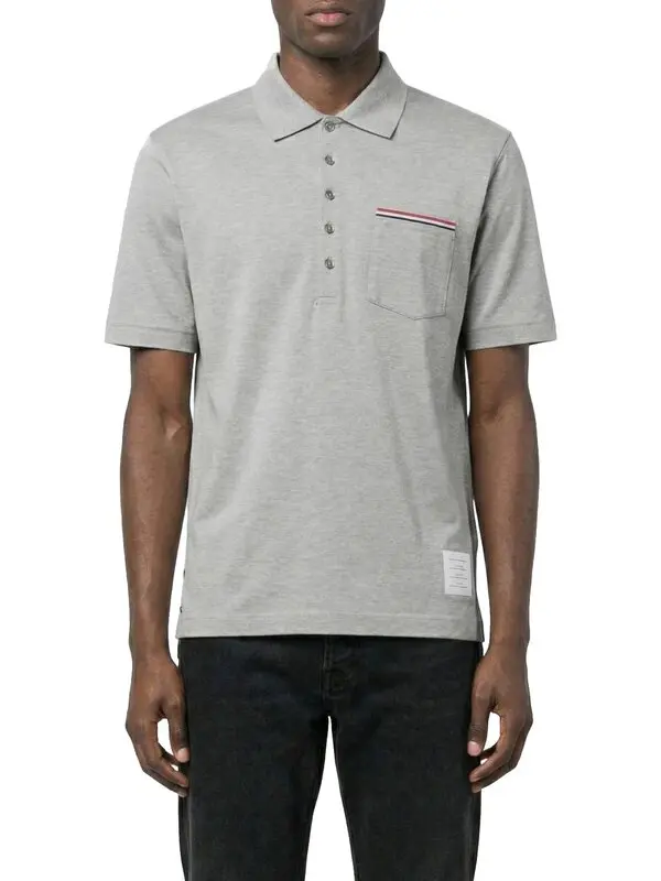 Thom Browne Polo Shirt - Grey