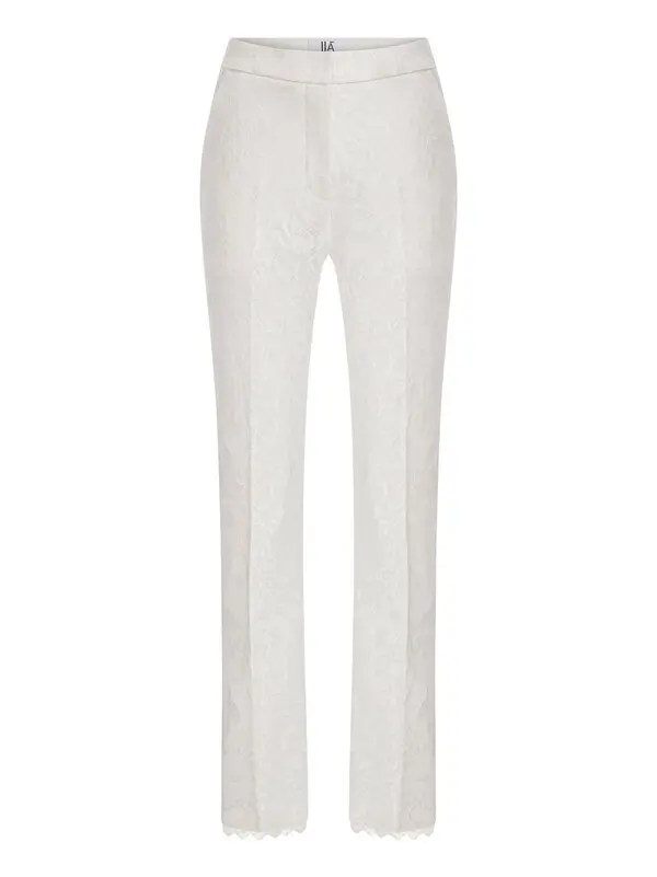 Ila Calla Lace Trousers - White
