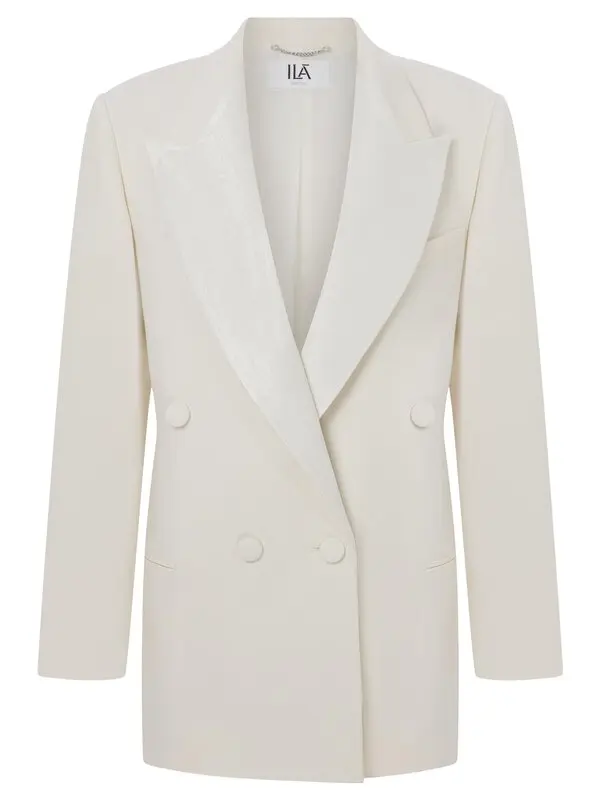 Ila Liv Blazer Dress - Off-white