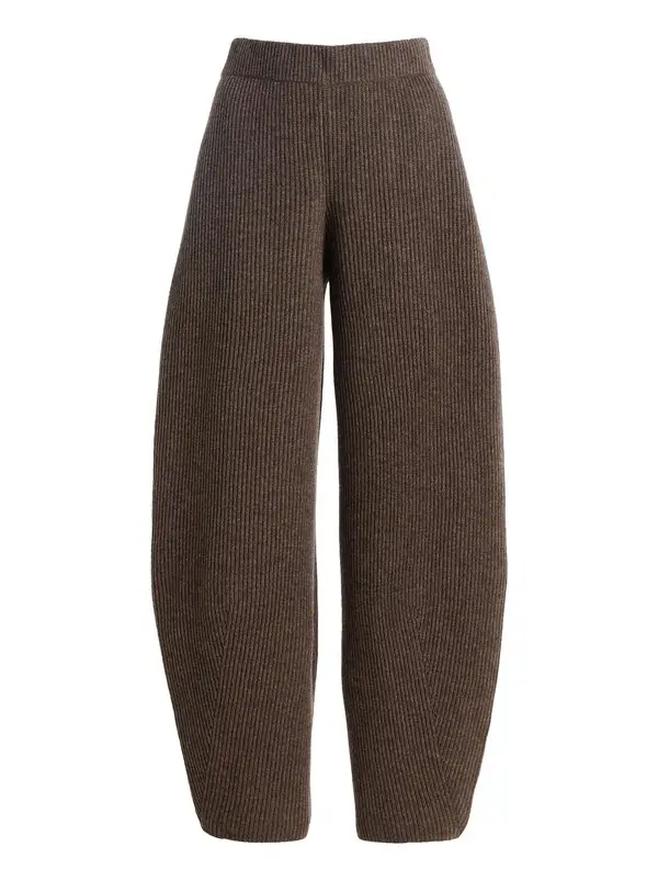 BY MALENE BIRGER Carmela Mid-rise Straight-leg Pants - Brown