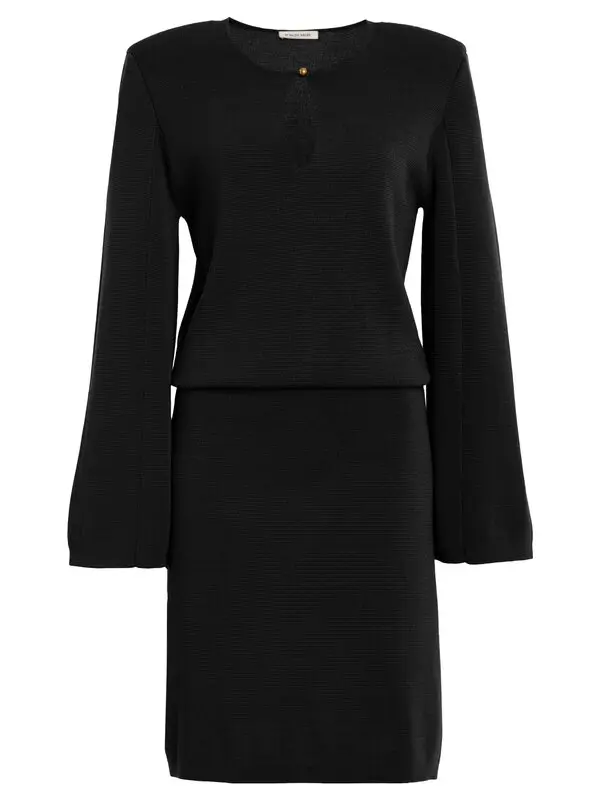 BY MALENE BIRGER Giana Knit Mini Dress - Black
