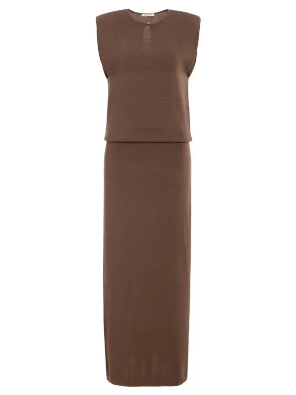 BY MALENE BIRGER Rowen Midi Dress - Brown