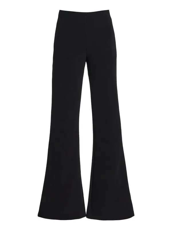BY MALENE BIRGER Vilesa Pull-on Flared Pants - Black