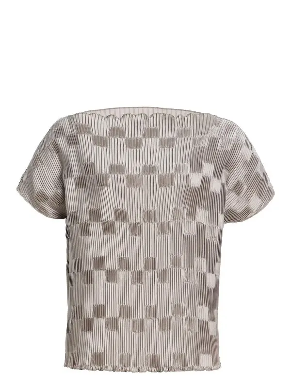 BY MALENE BIRGER Lianna Pleated Top - Silver