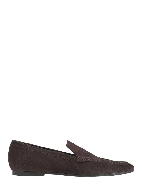 BY MALENE BIRGER Elisa Suede Loafers - Brown