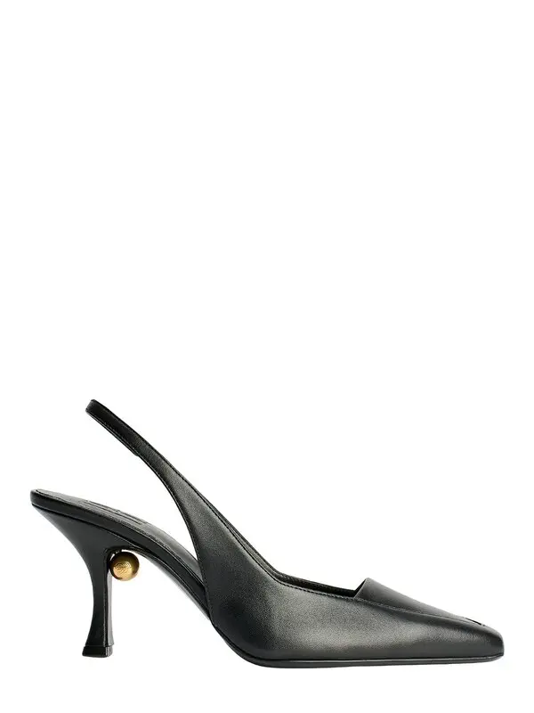 BY MALENE BIRGER Micho Slingback Heels - Black