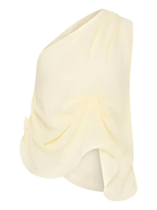 Rachel Gilbert Isla Silk Top - Ivory