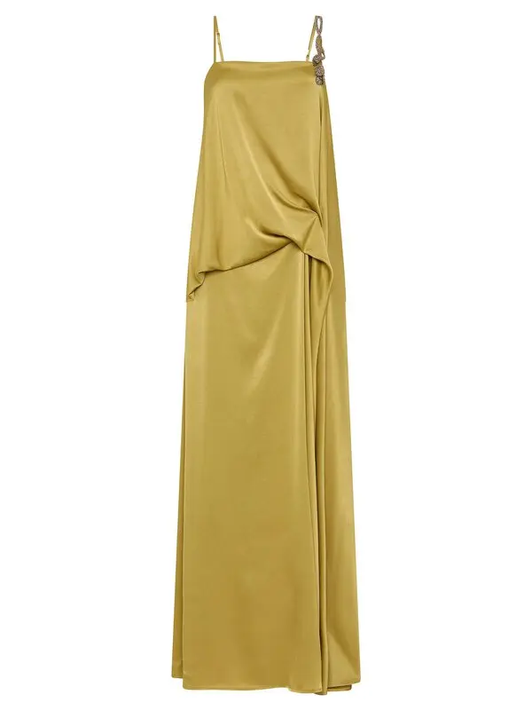 Rachel Gilbert Oryx Gown - Green
