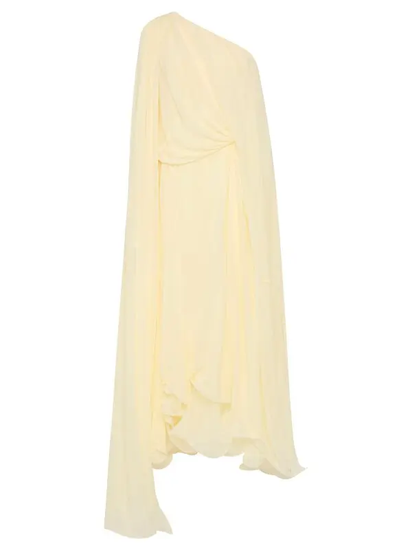 Rachel Gilbert Isla Silk Maxi Dress - Ivory