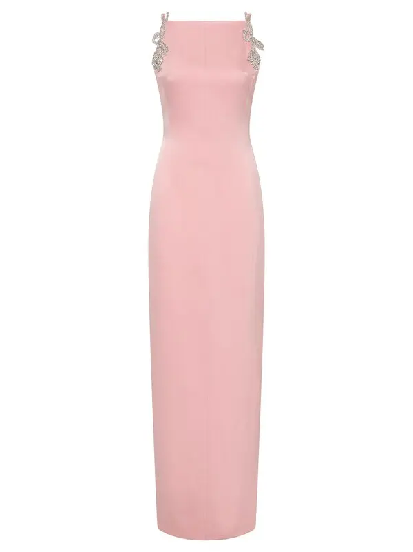 Rachel Gilbert Oryx Column Gown - Pink